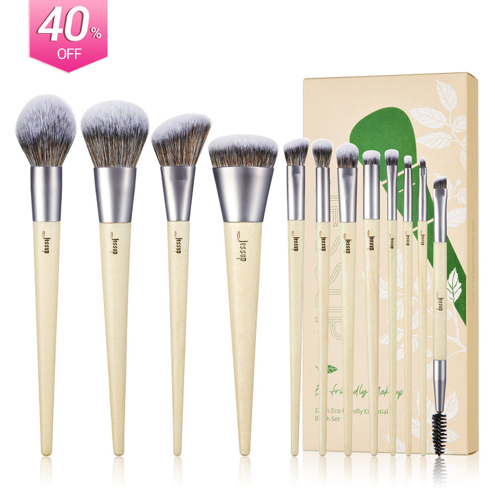 Essential Makeup Brushes Simply Basic Classic Luxe | Jessup – Jessup Beauty