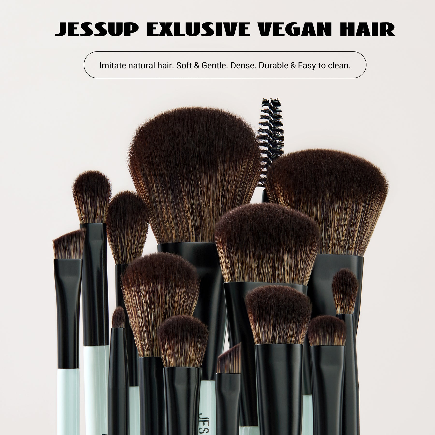 14-in-10 Duo-End Brush Versatility Collection T500 – Jessup Beauty