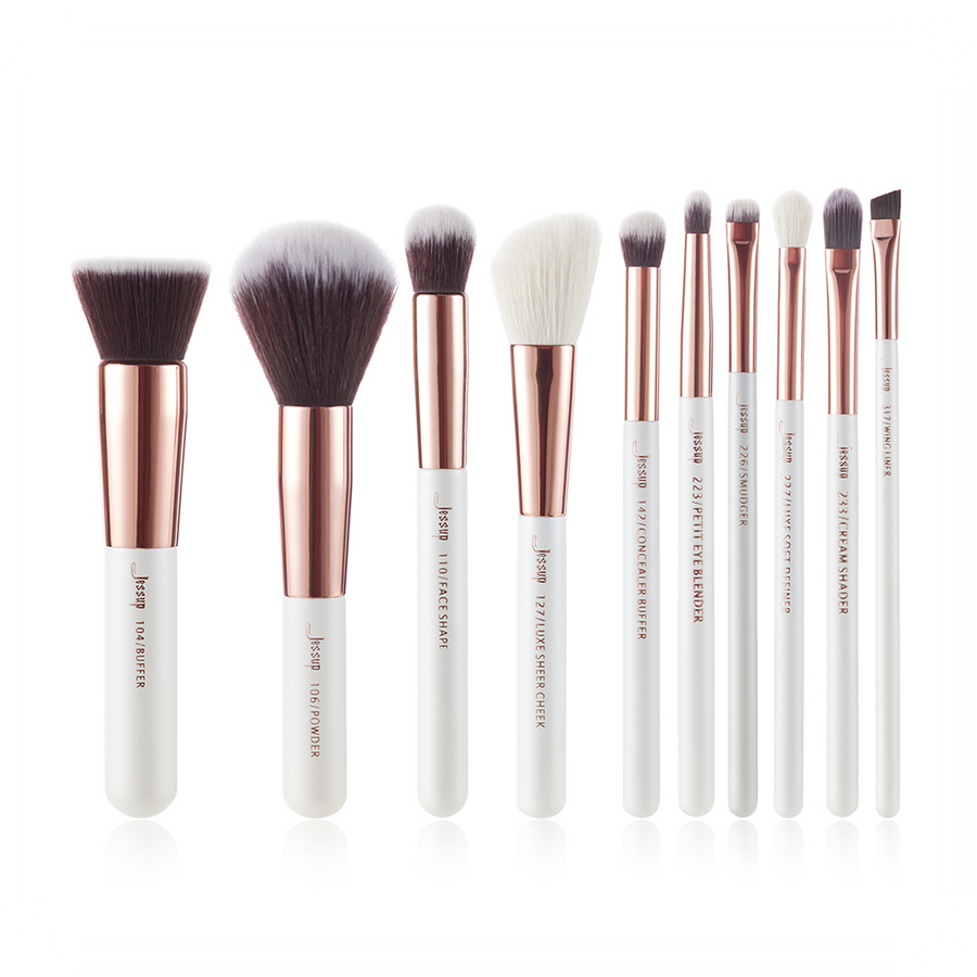 Basic Makeup Brush Set for Beginners Best Travel Kit | Jessup – Jessup ...