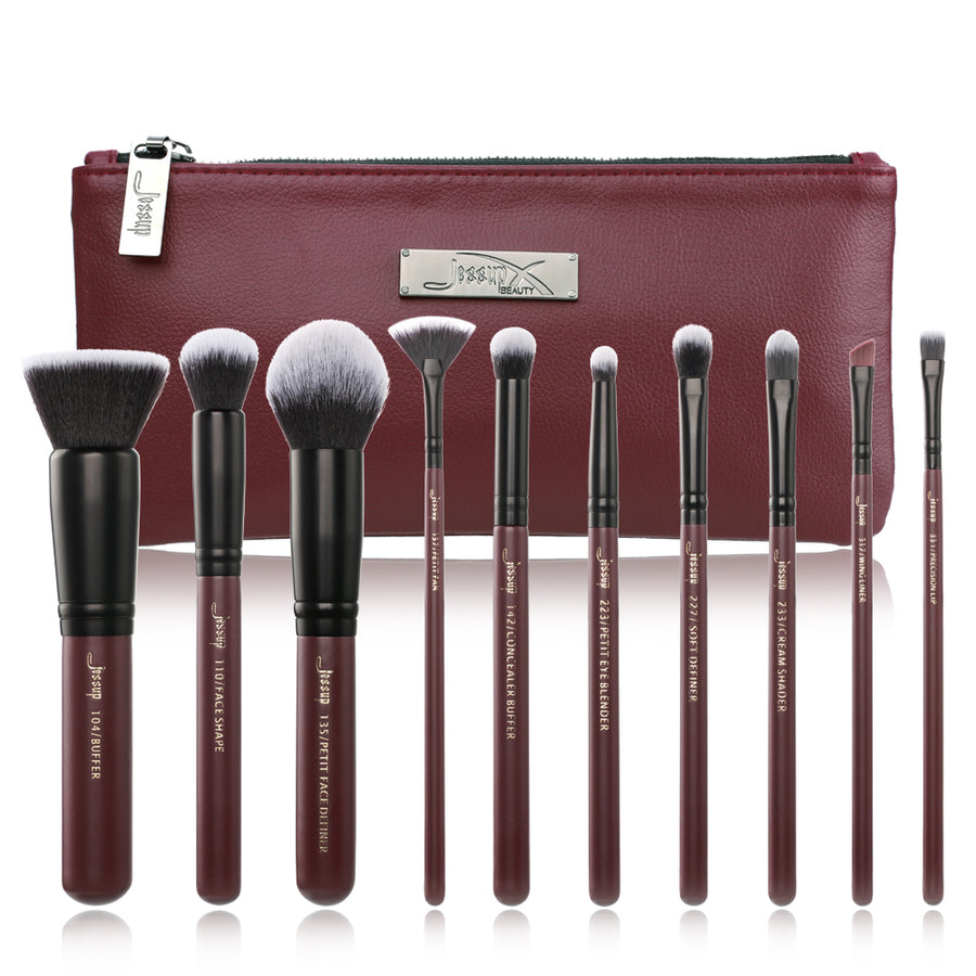 Essential Makeup Brushes Simply Basic Classic Luxe | Jessup – Jessup Beauty