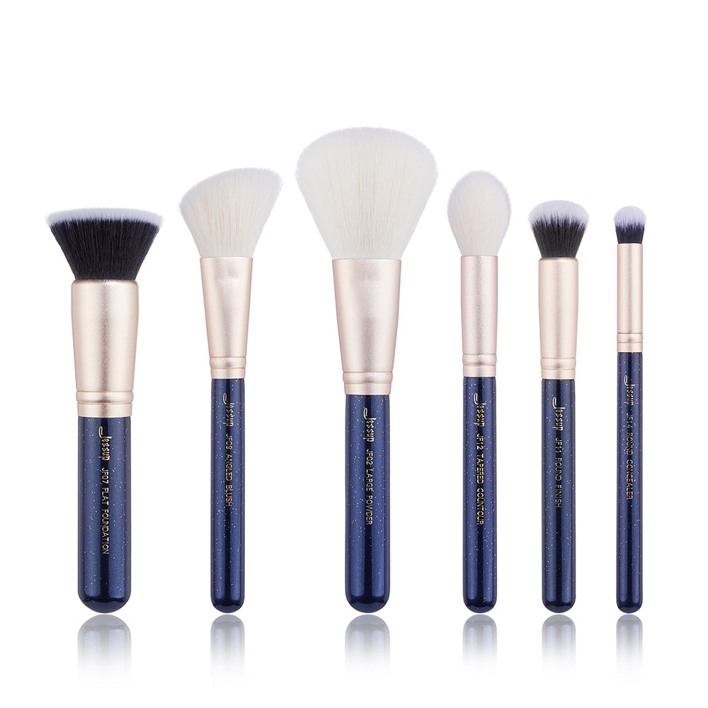 Professional Synthetic Makeup Brush Set Blue | Jessup – Jessup Beauty